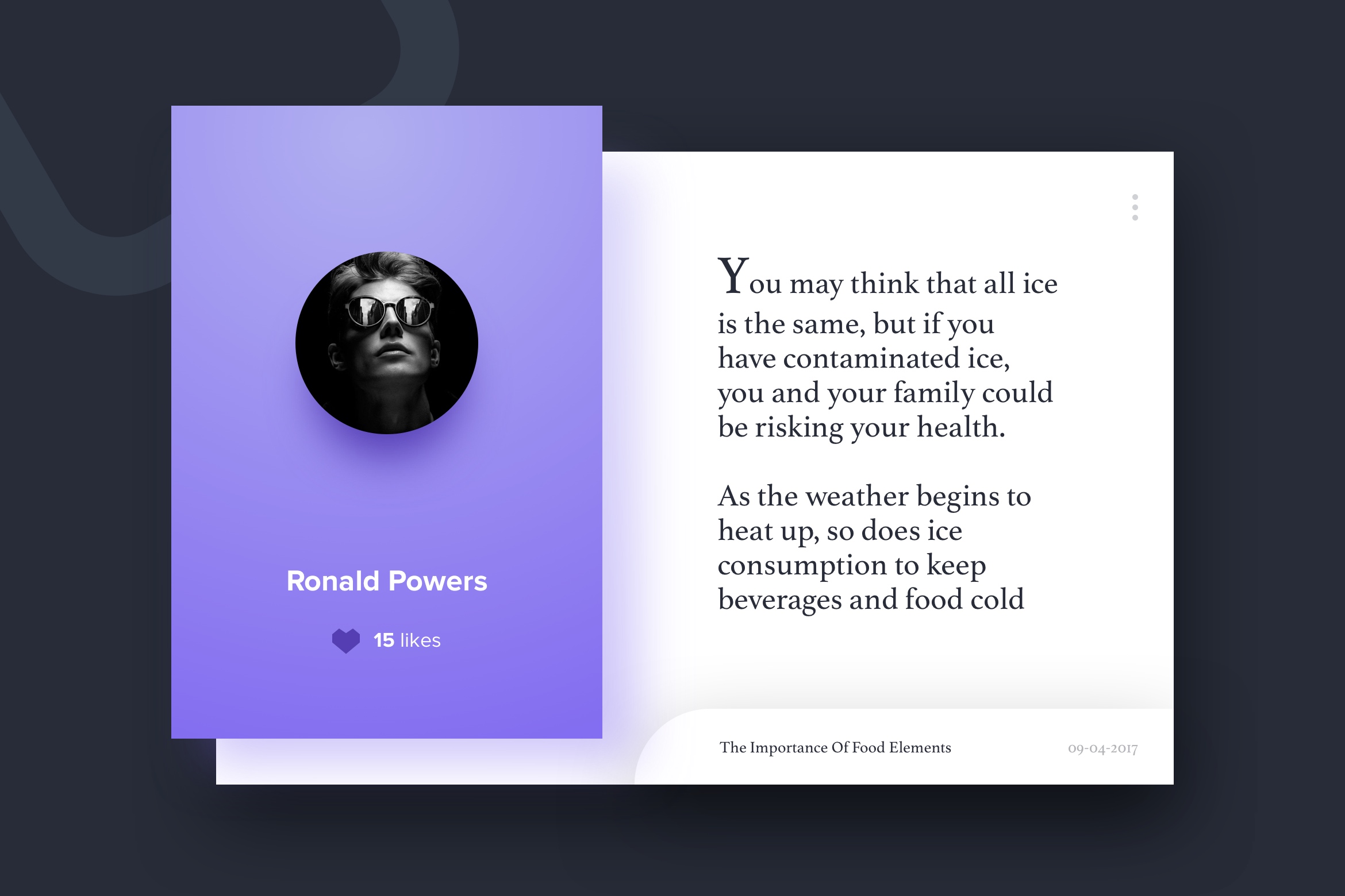 Depth Blog Post Template – Pixroad