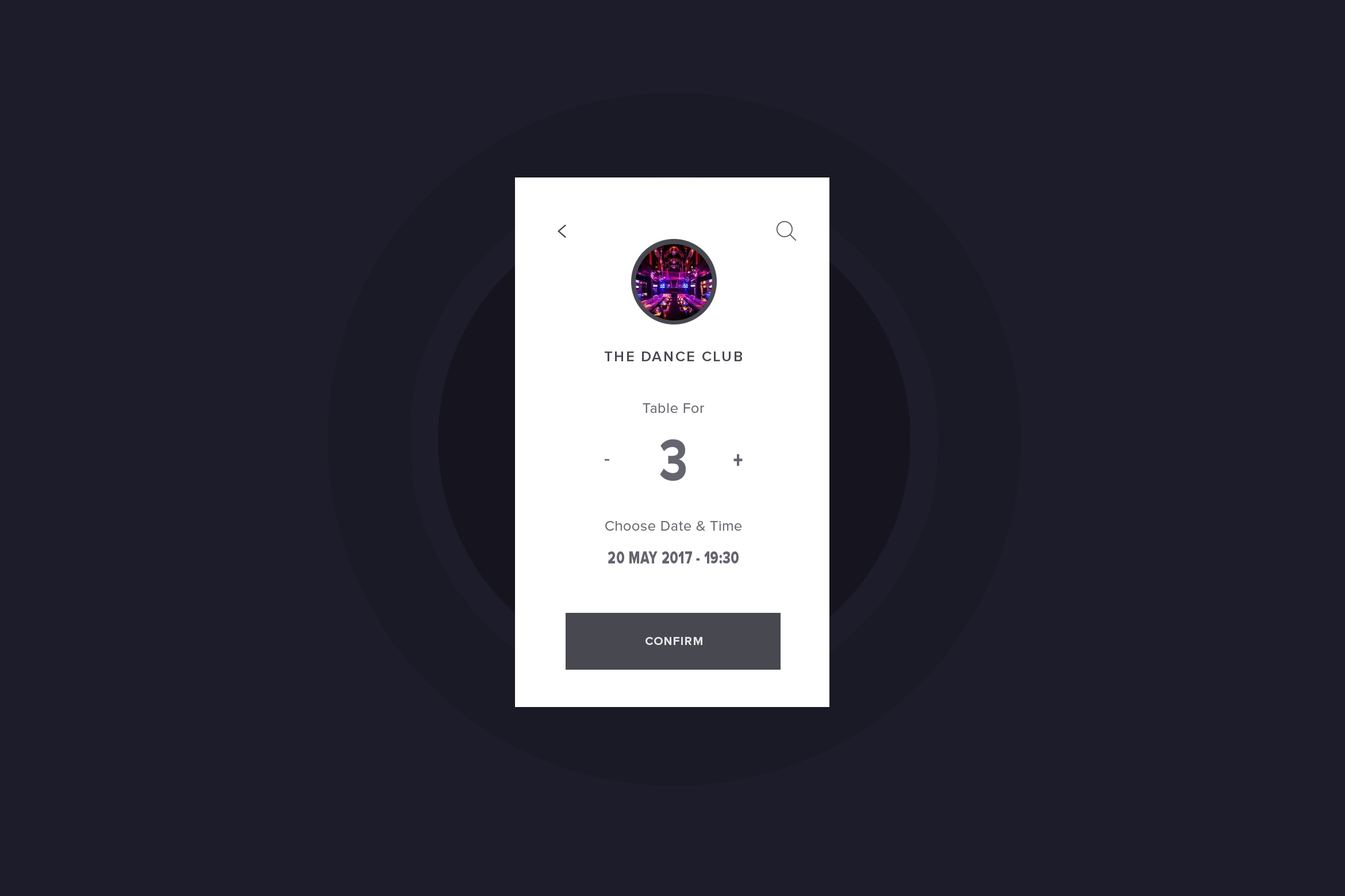 Reservation Widget – Pixroad
